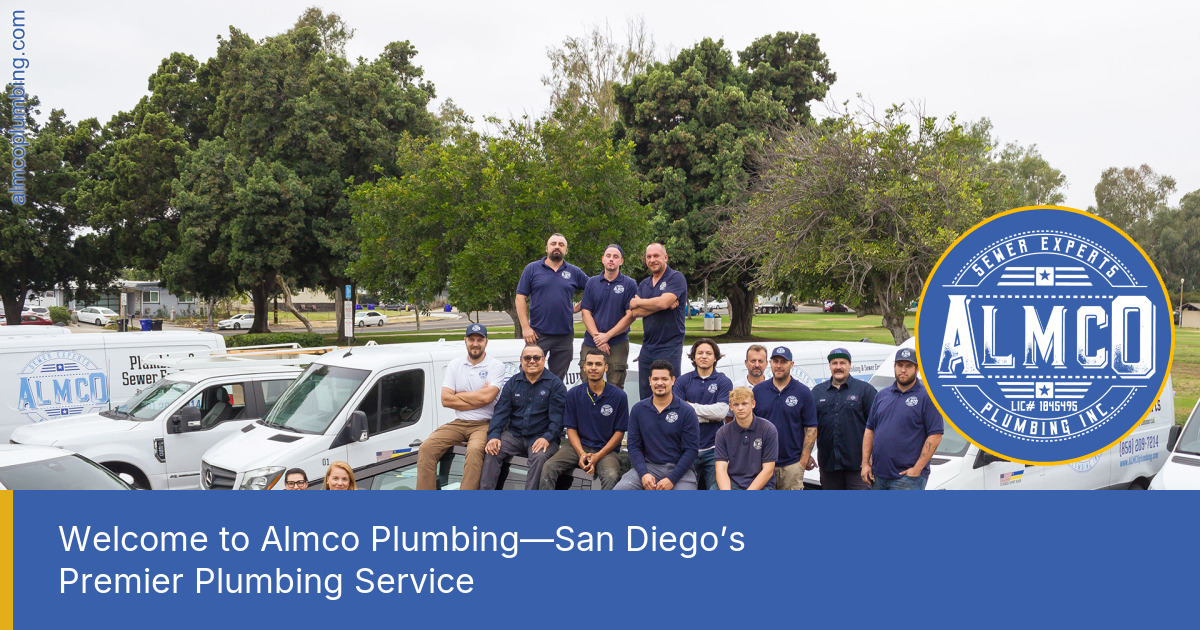 Welcome to Almco Plumbing—San Diego’s Premier Plumbing Service - Almco ...